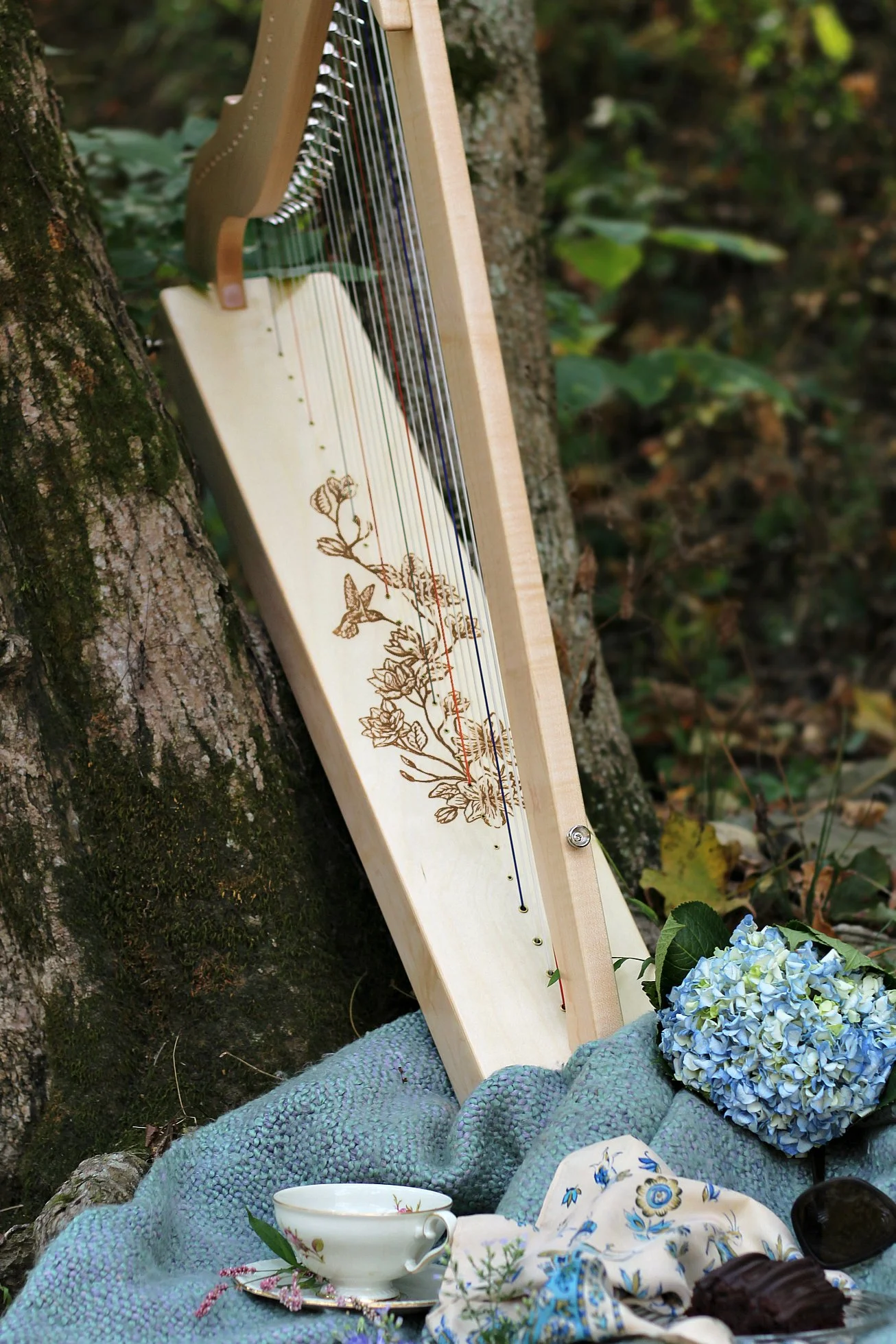 NEW! Ornamentation for Rees Harpsicle Harps — Harpsicle® Harps