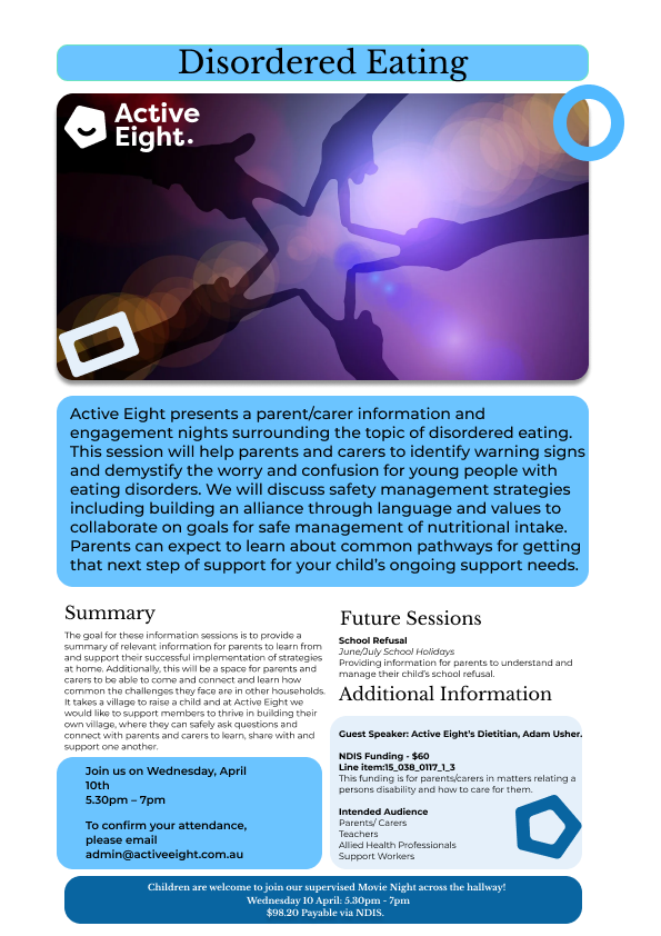 2024 Parent Information Events | Active Eight