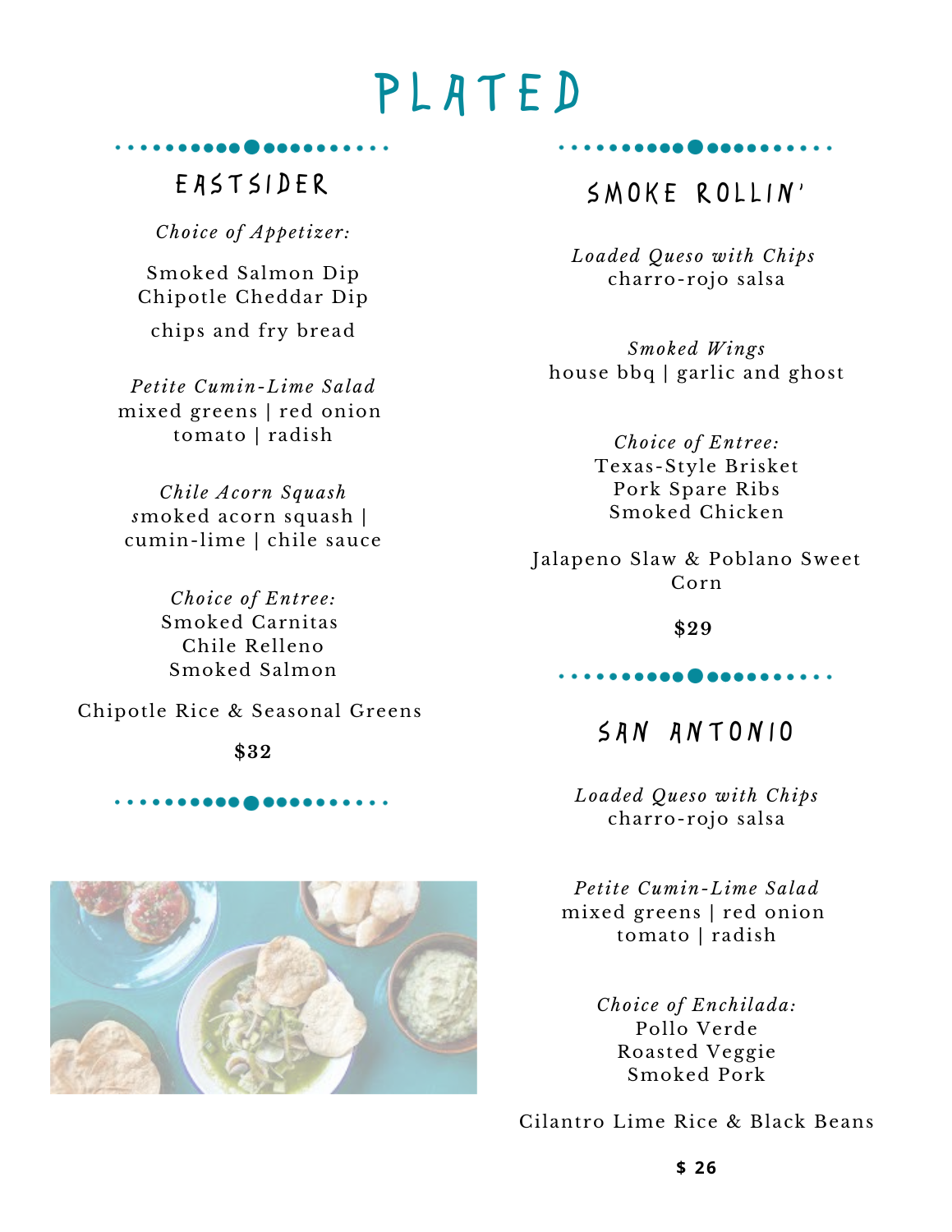 Private Event Menus — Hacienda Beer Co.