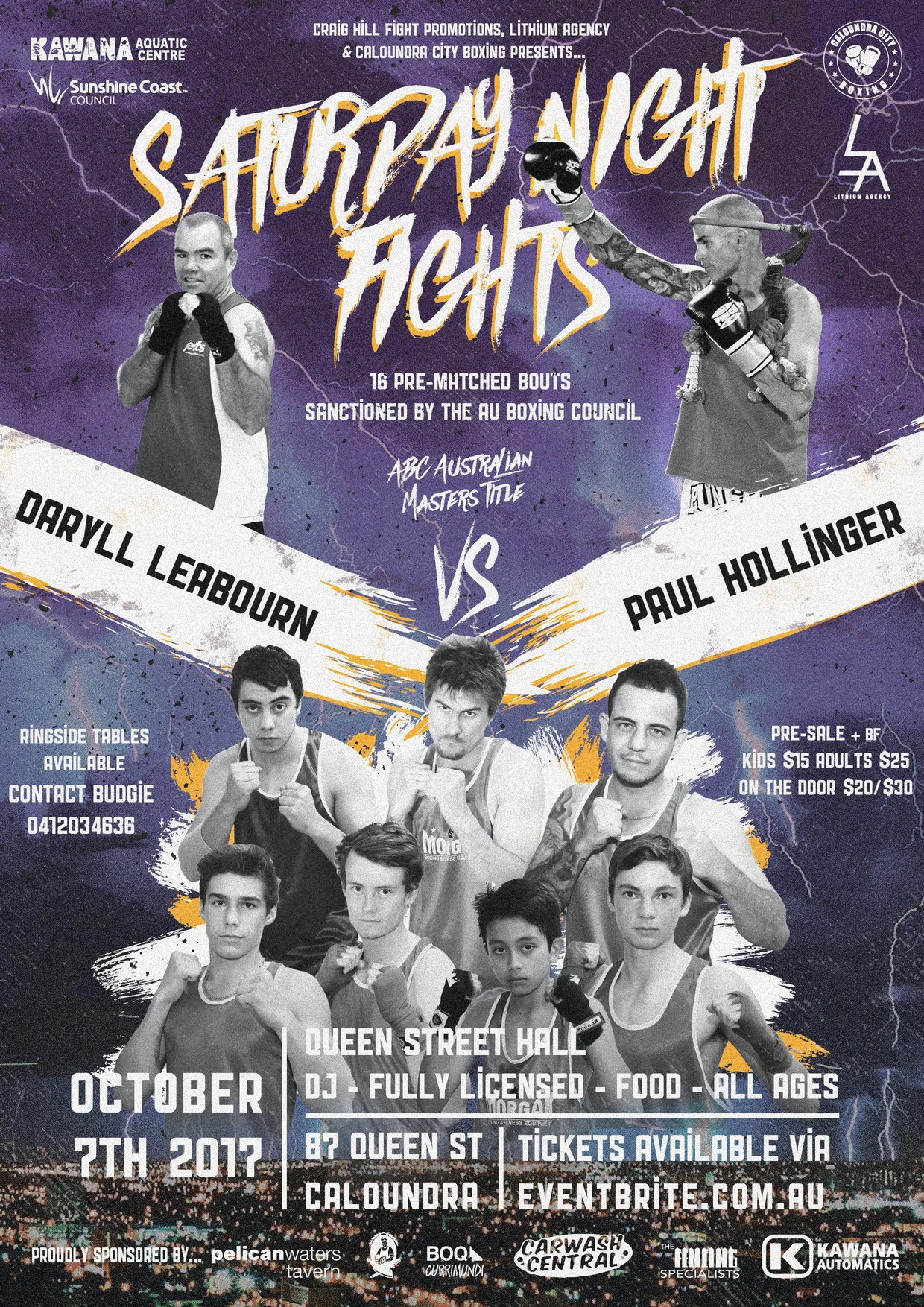 Events — Caloundra City Boxing