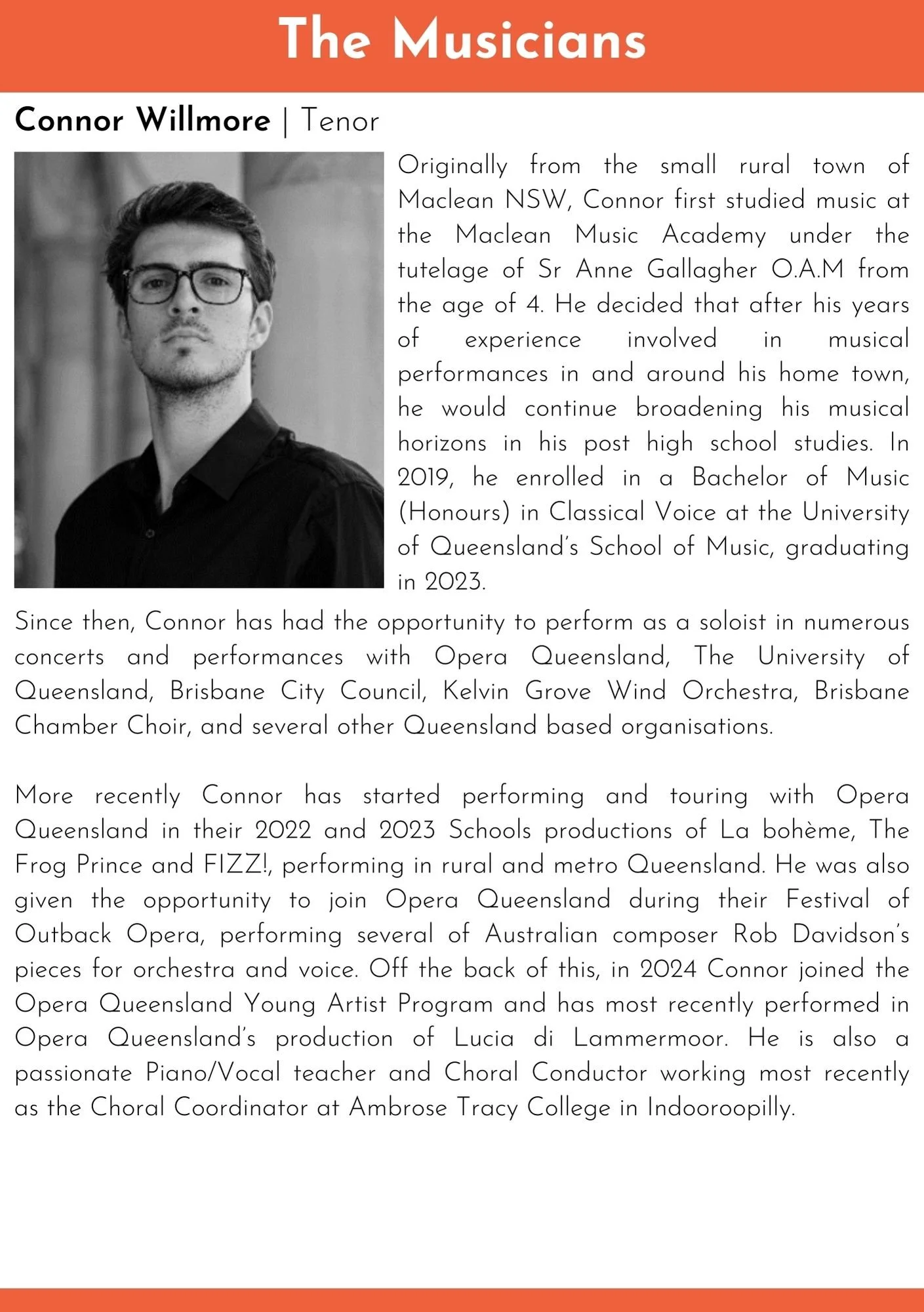 Brisbane Symphony Orchestra — Programs