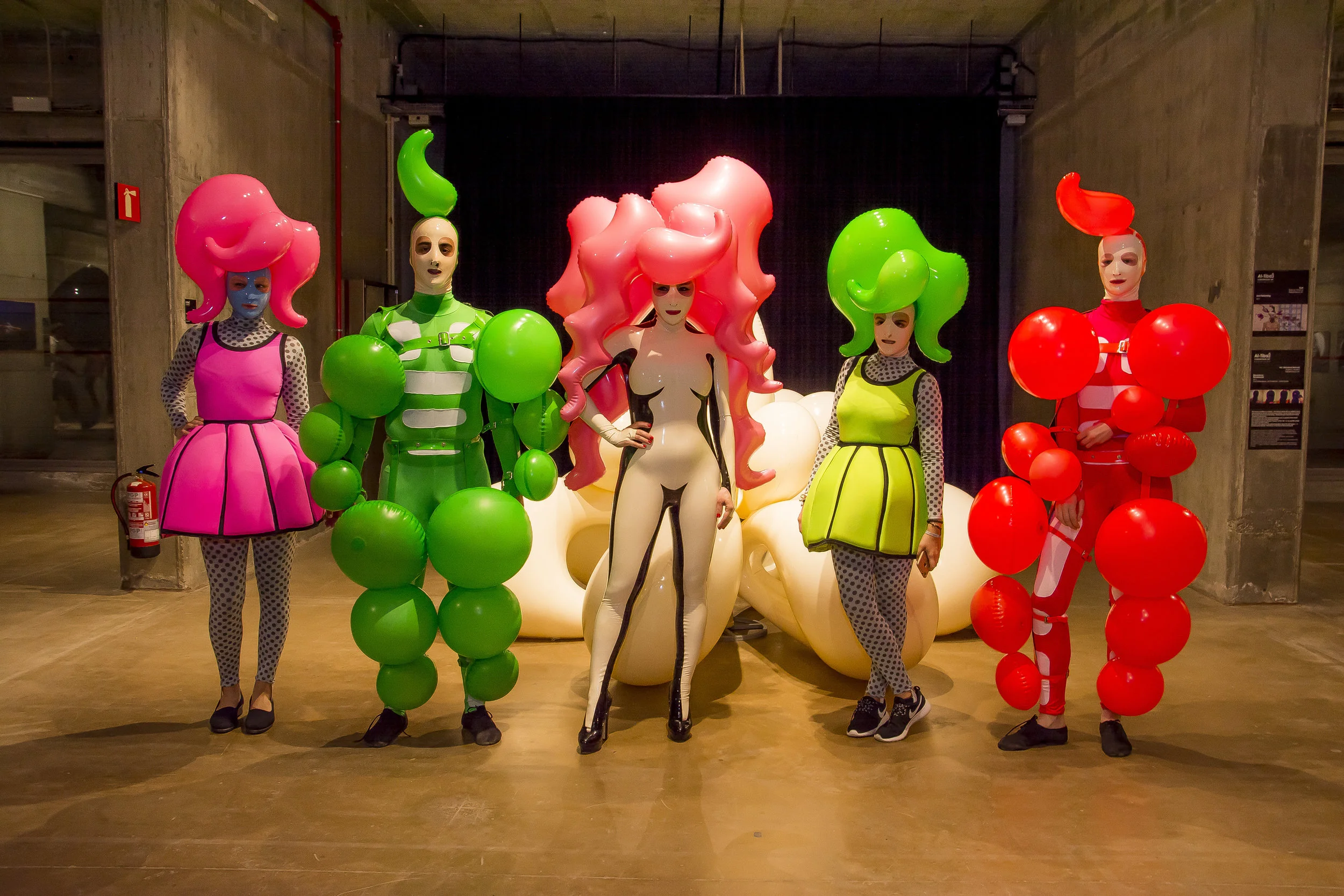 Sasha Frolova Performance artist — Al-Tiba9 Contemporary Art