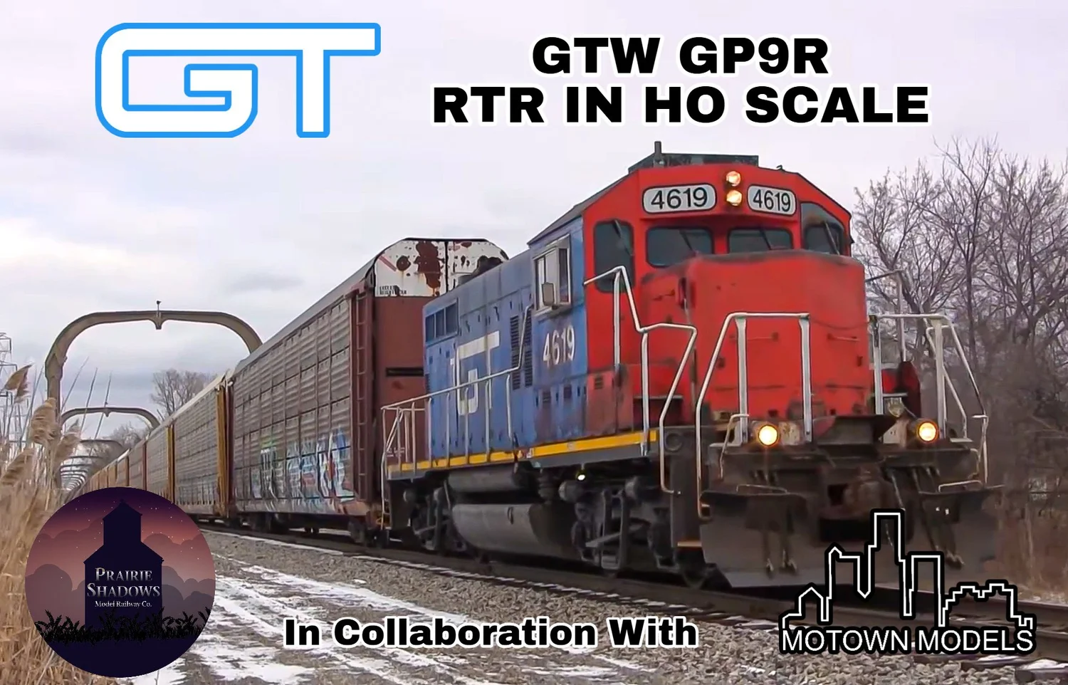 Prairie Shadows - Motown Models HO GP9R Preorder — Motown Models