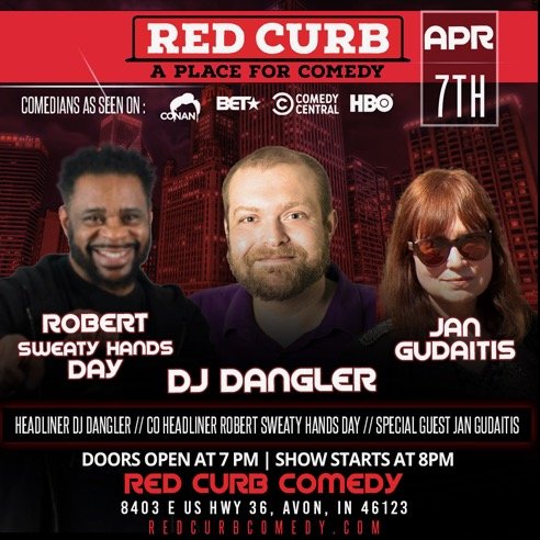 SHOWS THIS WEEK — Red Curb Comedy