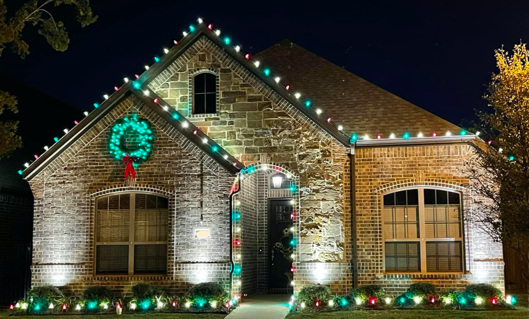 Christmas Lights Installation Company in Weatherford — Grants Outdoor ...