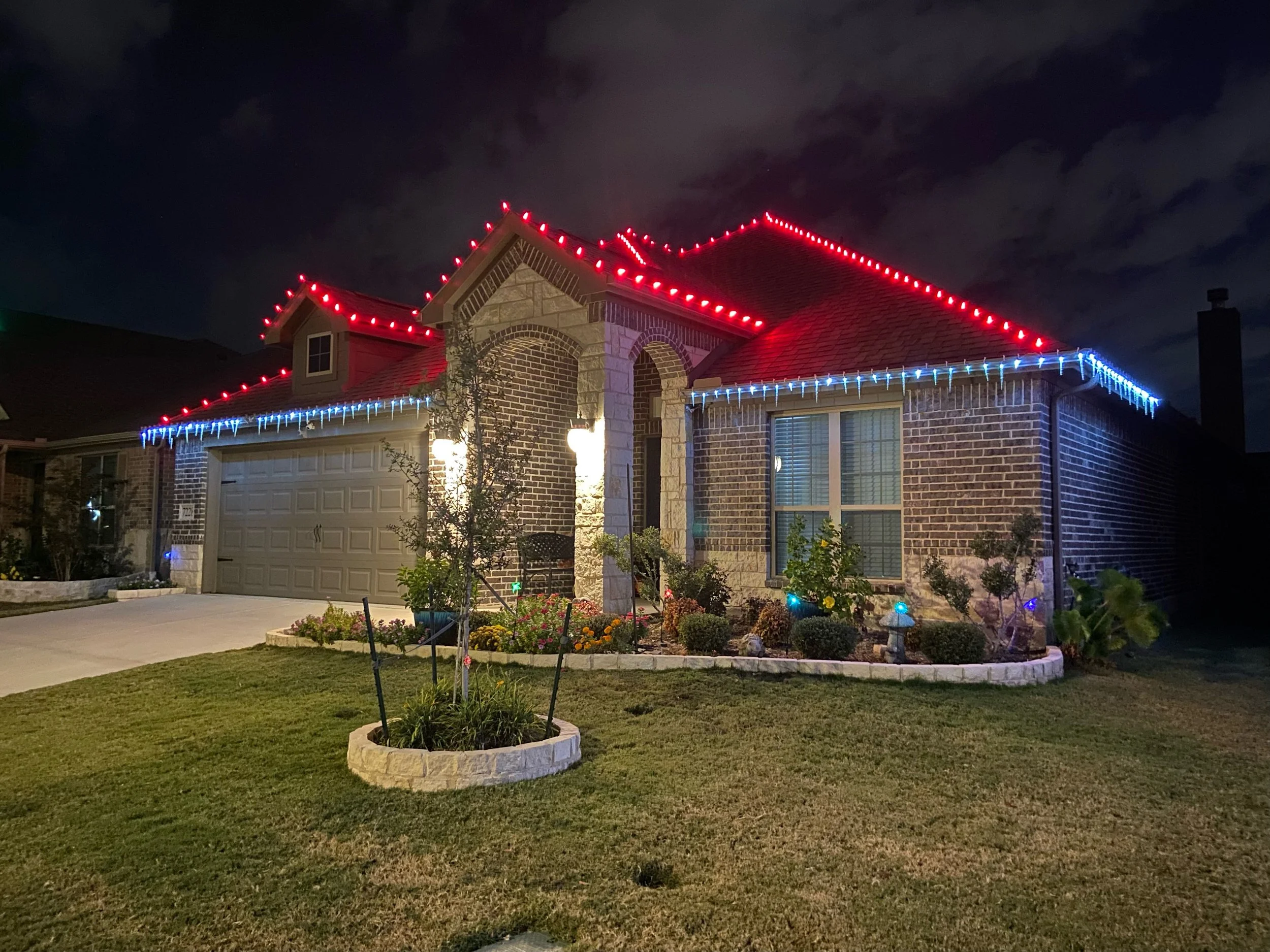 Christmas Lights Installation Company in Weatherford — Grants Outdoor ...