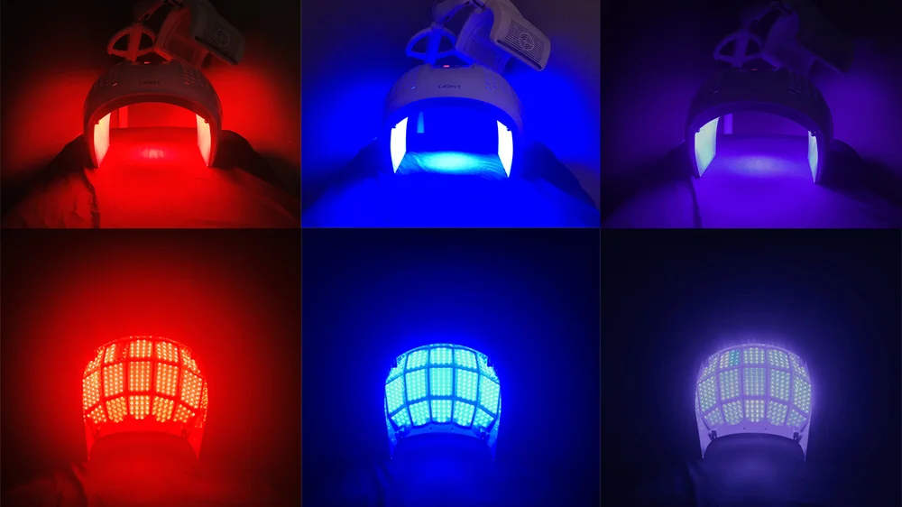 Red and Blue Light LED Facial — Beyond Bronze Sun Studio & Spa