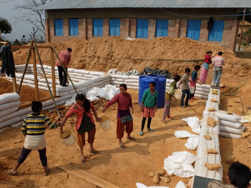 Earthbag Build Projects — First Steps Himalaya