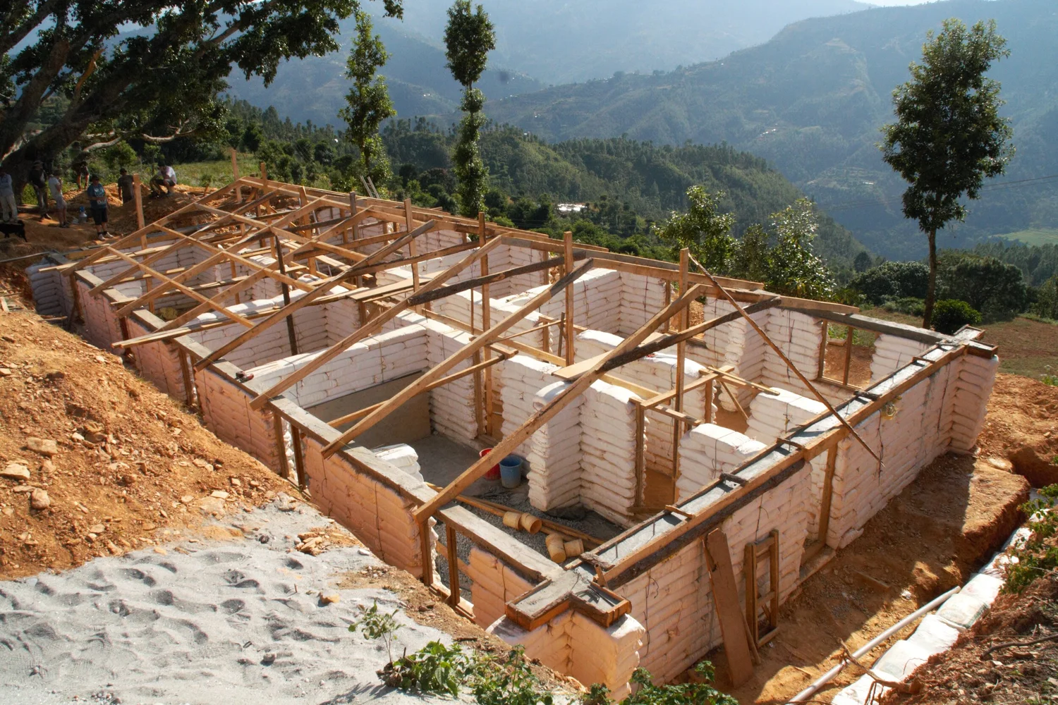 Earthbag Build Projects — First Steps Himalaya