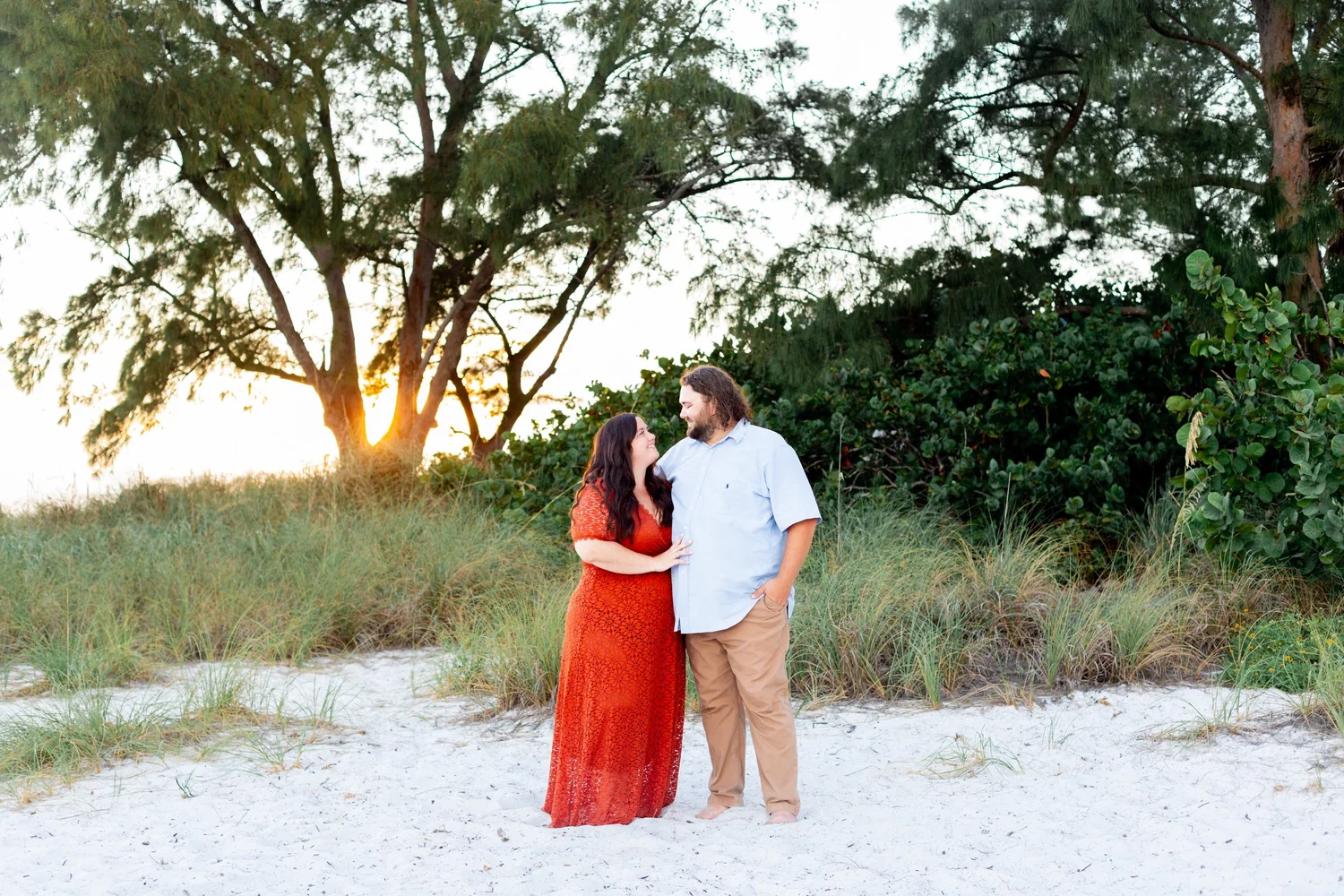 Couples Mini Session at Coquina Beach on Anna Maria Island, Florida — PINE & FORGE