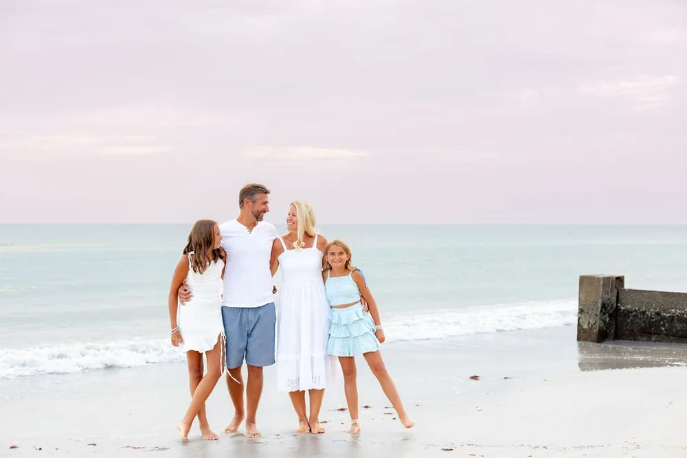 Playful Family Sunset Session, Madeira Beach, Florida — PINE & FORGE