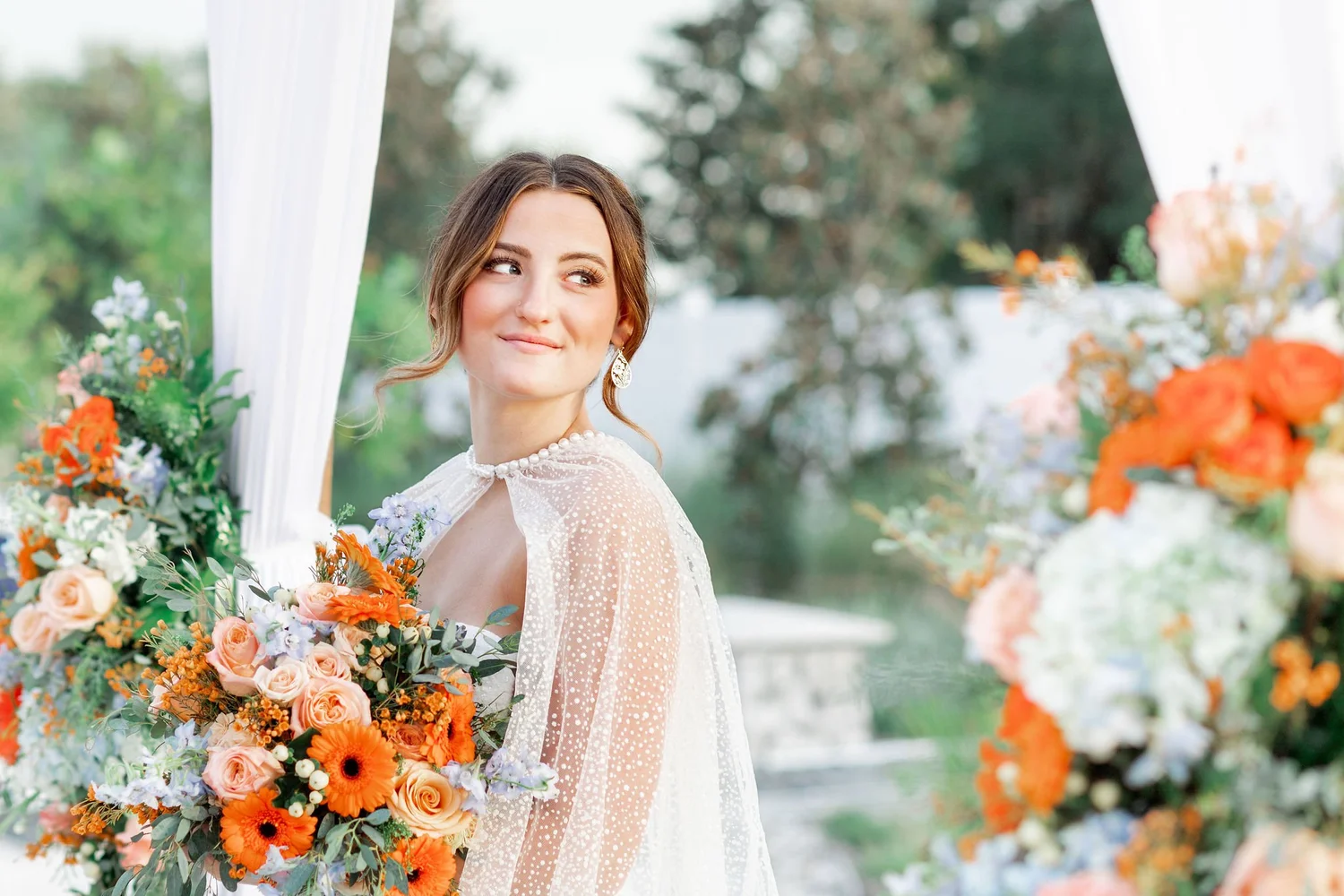 Orange-Hued Winter Wedding at The Eden in Riverview, Florida — PINE & FORGE