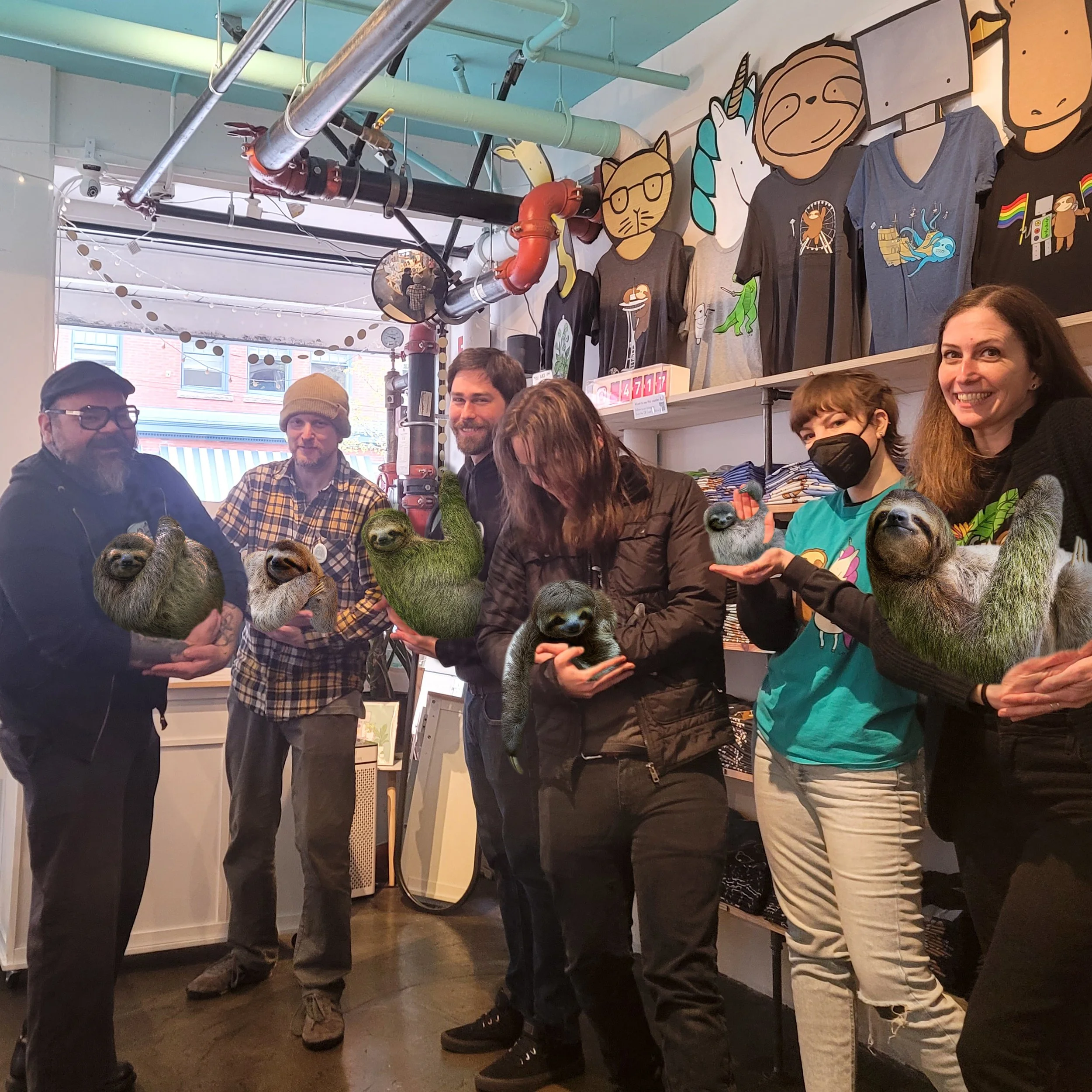 Jobs — Robot vs Sloth