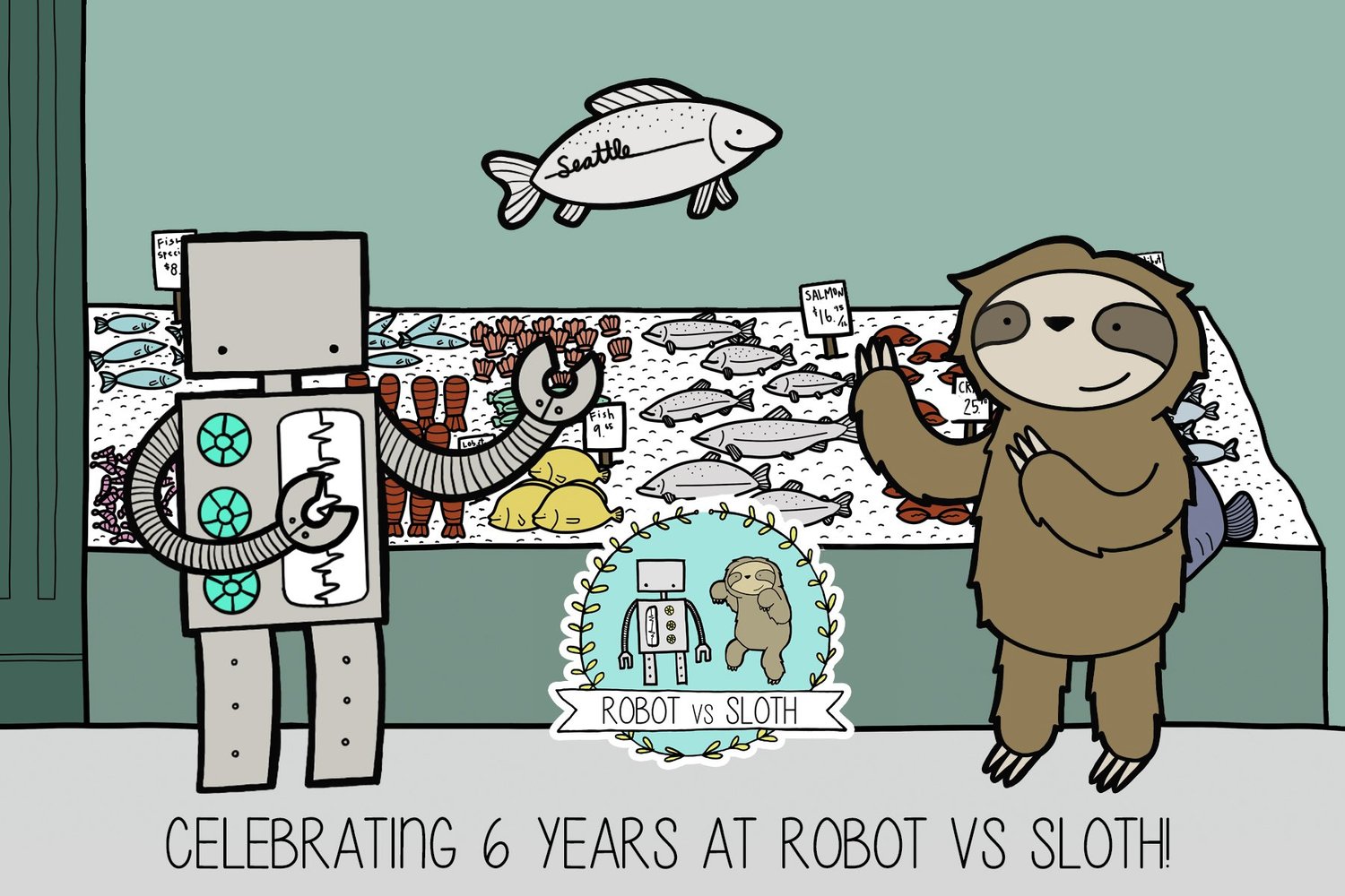 Events — Robot vs Sloth