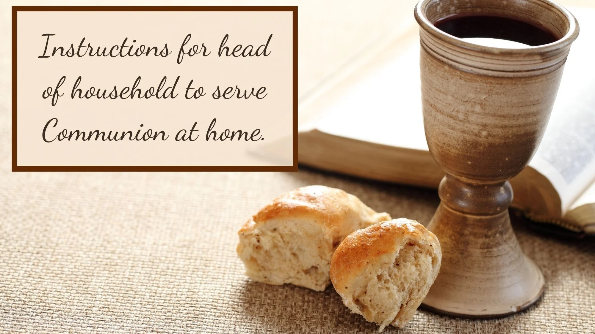 Communion & Baptism — Windwood Church