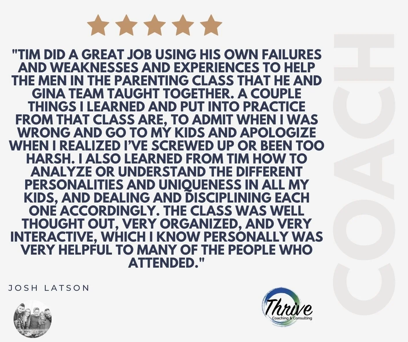 Thrive Coaching & Consulting