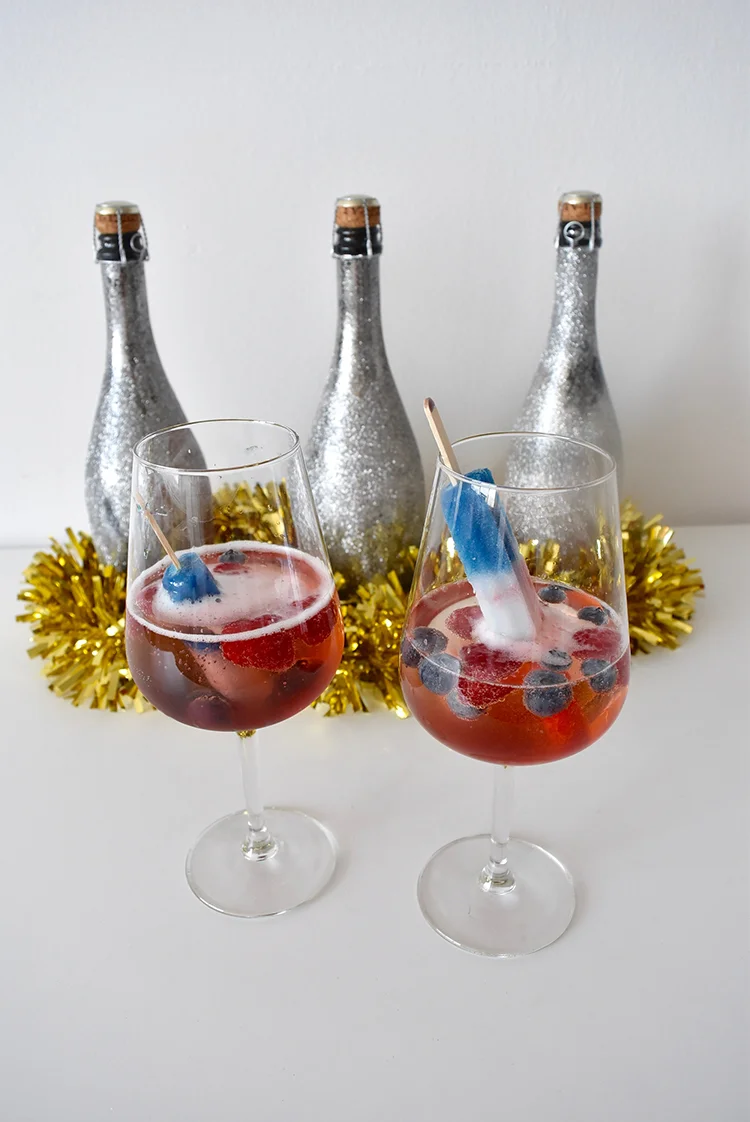Firecracker Popsicle White Sangria — Little Miss Party