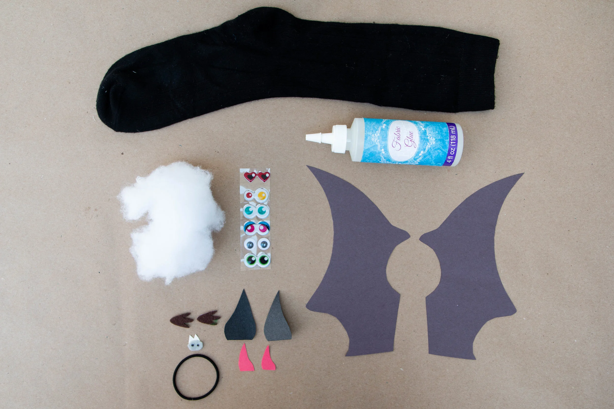 DIY Halloween Bat Puppet — Little Miss Party