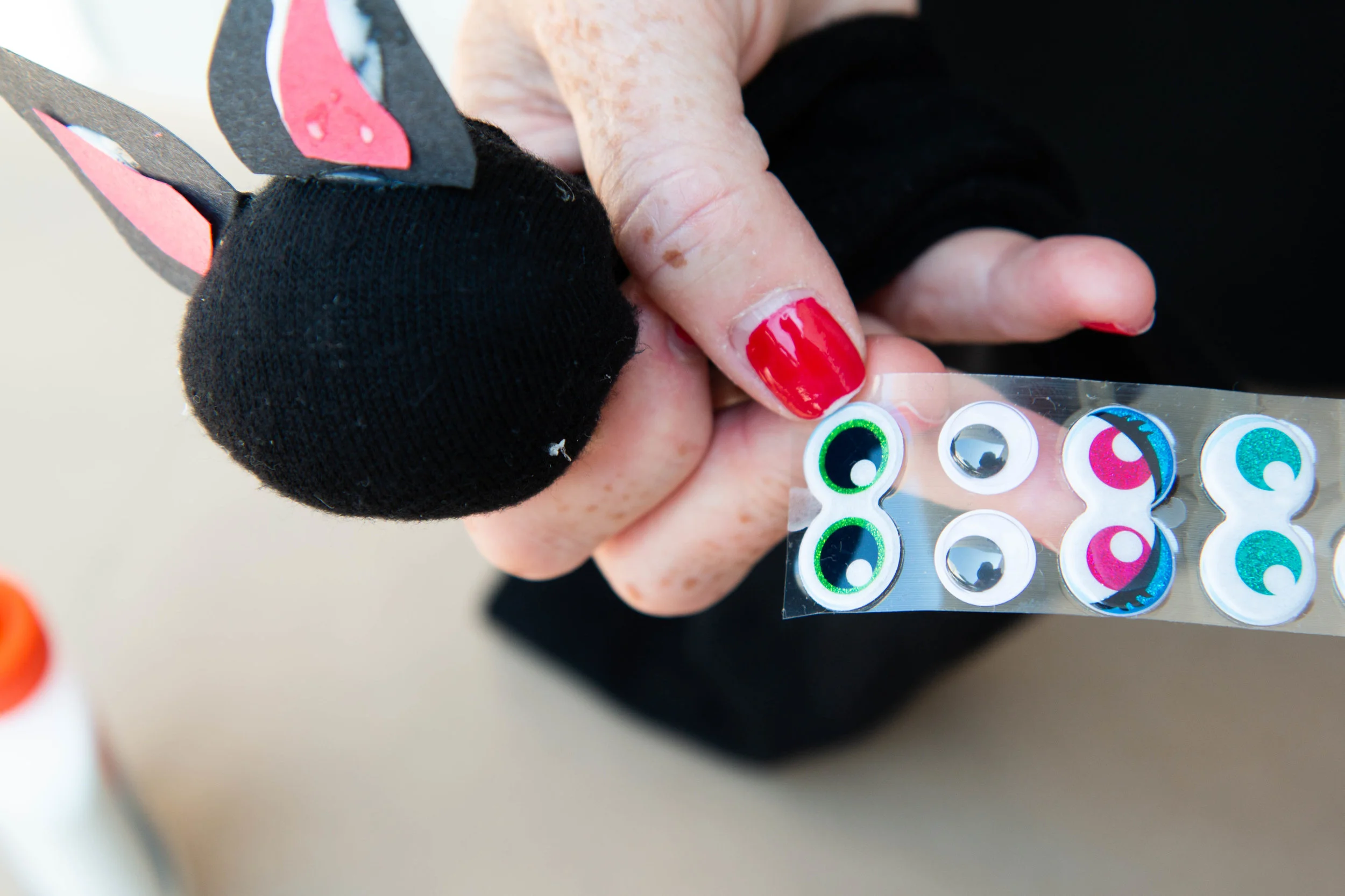 DIY Halloween Bat Puppet — Little Miss Party