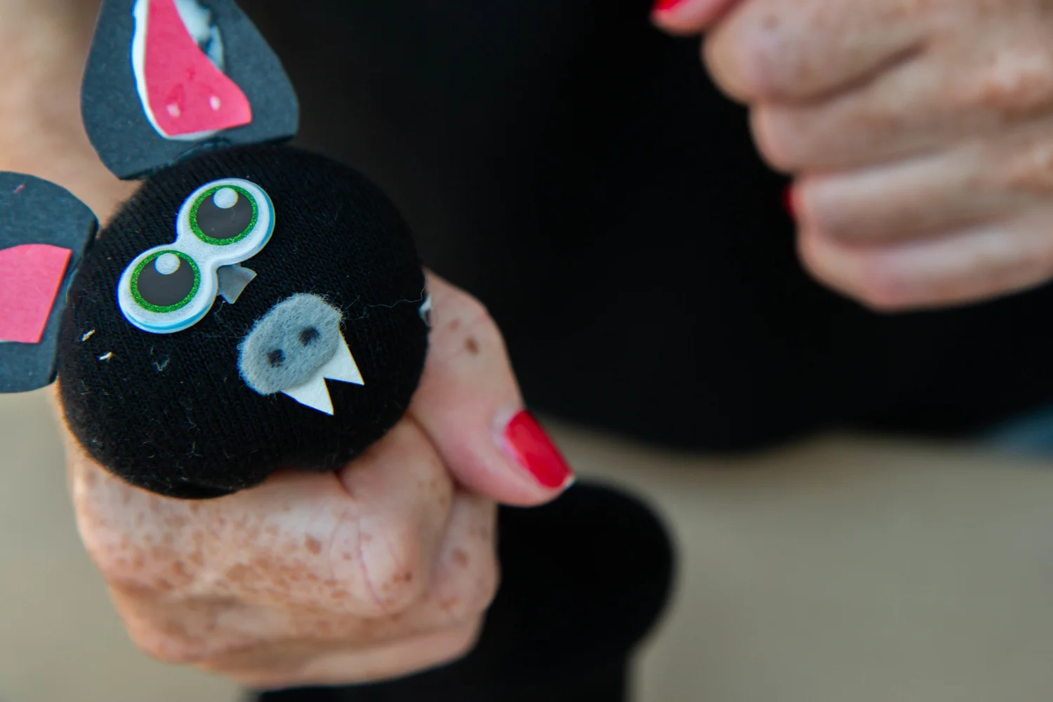 DIY Halloween Bat Puppet — Little Miss Party