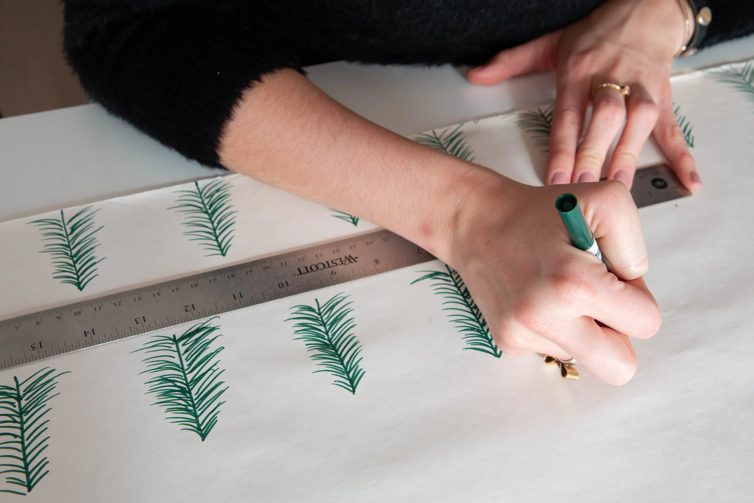 DIY Holiday Wrapping Paper — Little Miss Party