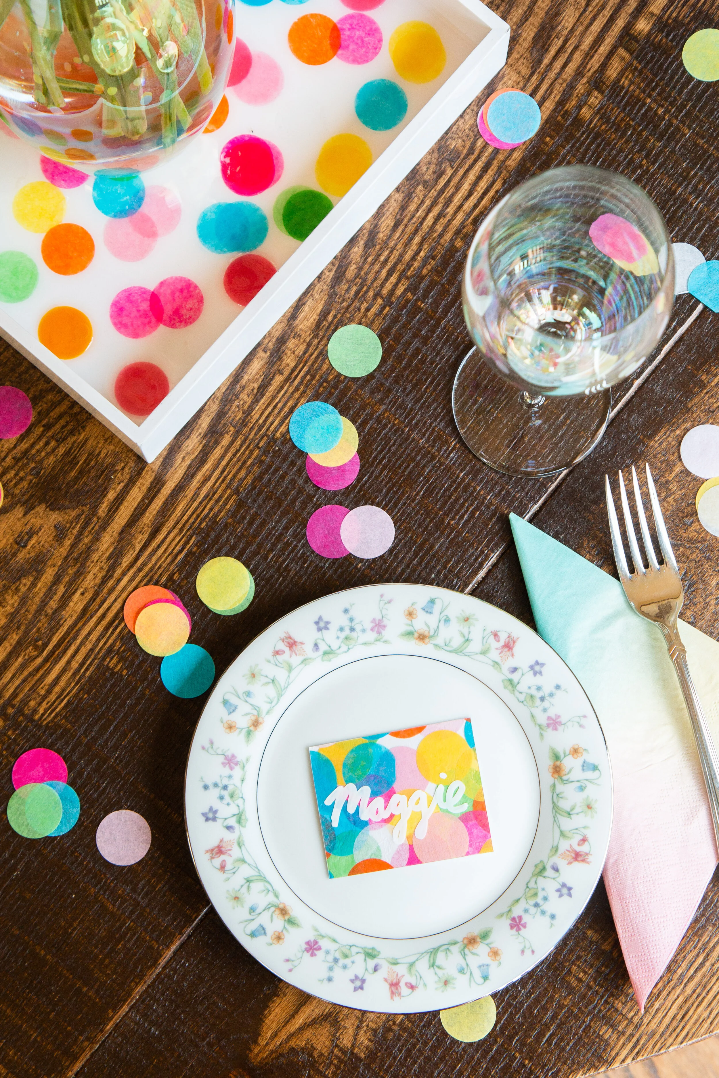 A Confetti Filled Birthday — Little Miss Party