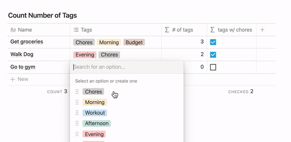 How To Return Number Of Tags In Notion Formula — Red Gregory