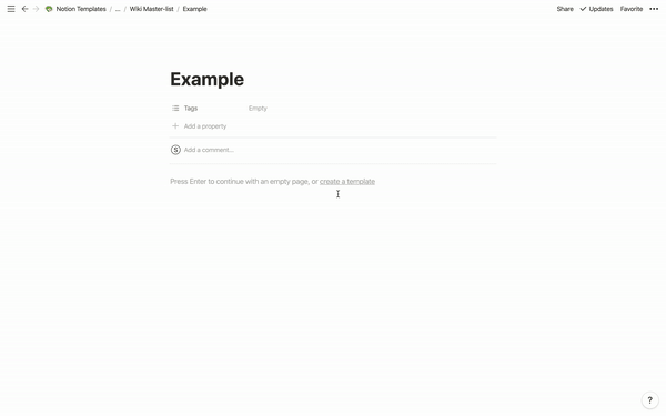 How To Build A Navigation Bar In Notion — Red Gregory