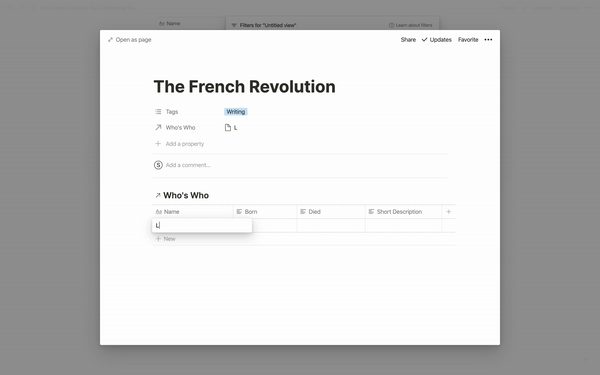 How Does Notion's Self Referential Database Work? — Red Gregory