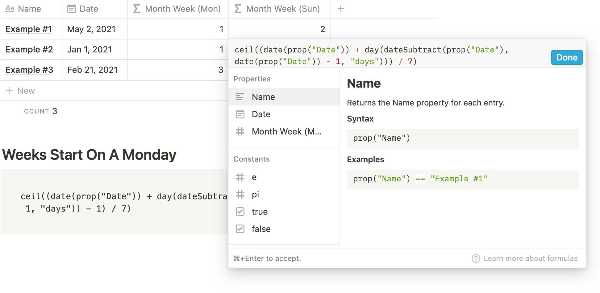 Notion formula tutorial - nitrogilit