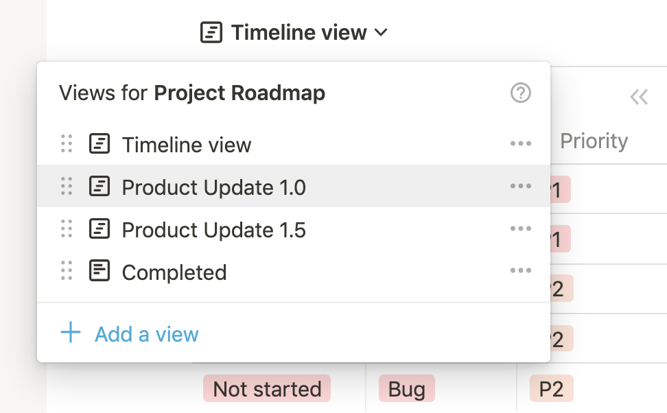 How To Use Notion Filters And Timeline View — Red Gregory