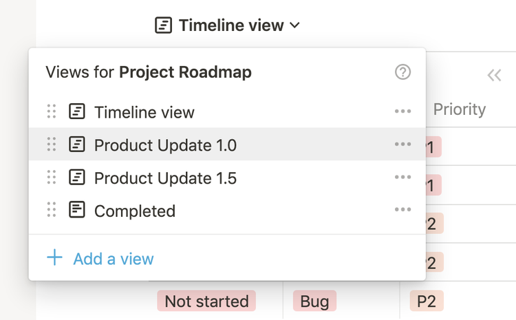 How To Use Notion Filters And Timeline View — Red Gregory