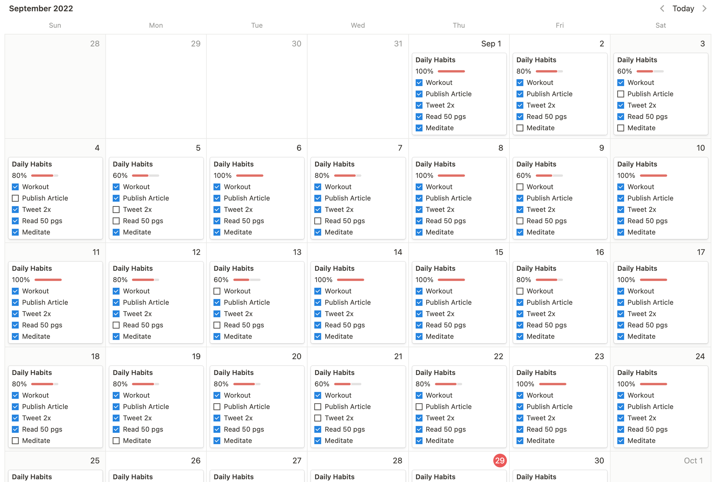 How To Use Notion Rollups To Build A Habit Tracker Red Gregory