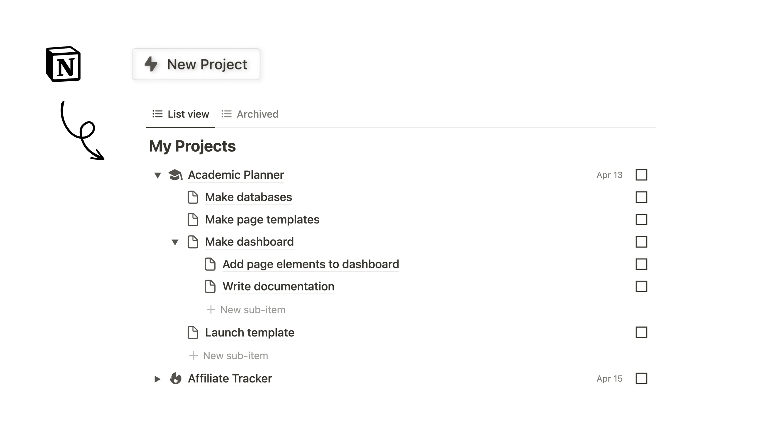 Free Notion Template: One-Click Recurring Checklists — Red Gregory