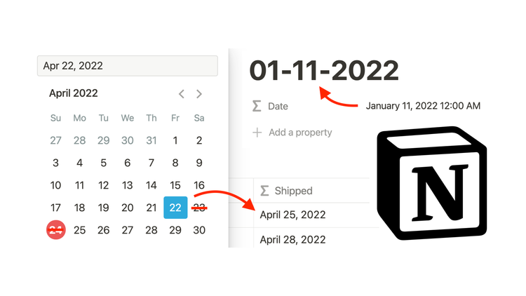 4 Advanced Date Formulas In Notion To Copy — Red Gregory