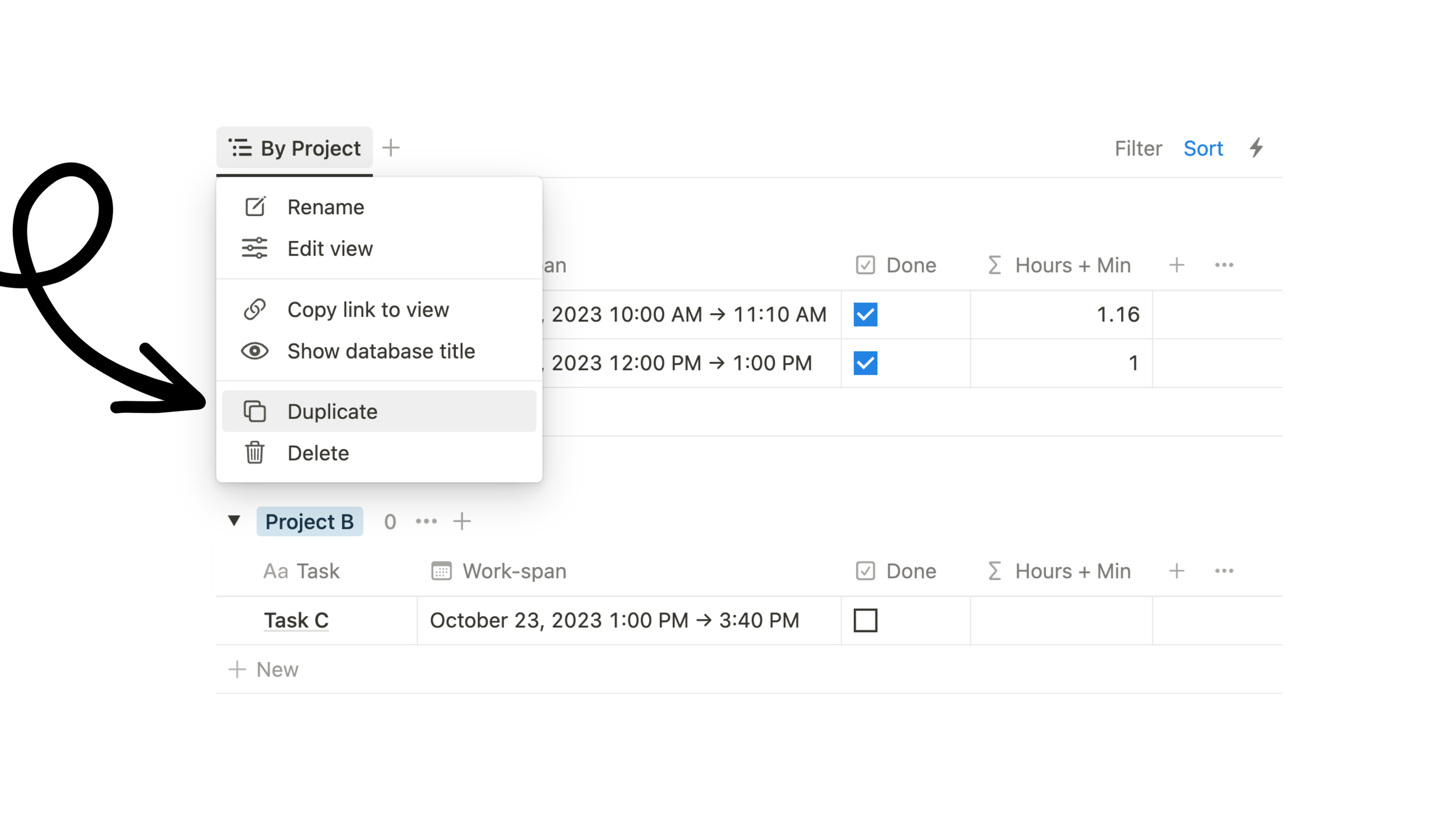 Building a Project Time Tracker in Notion — Red Gregory