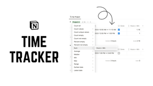 Building a Project Time Tracker in Notion — Red Gregory