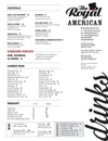 Menu — The Royal American