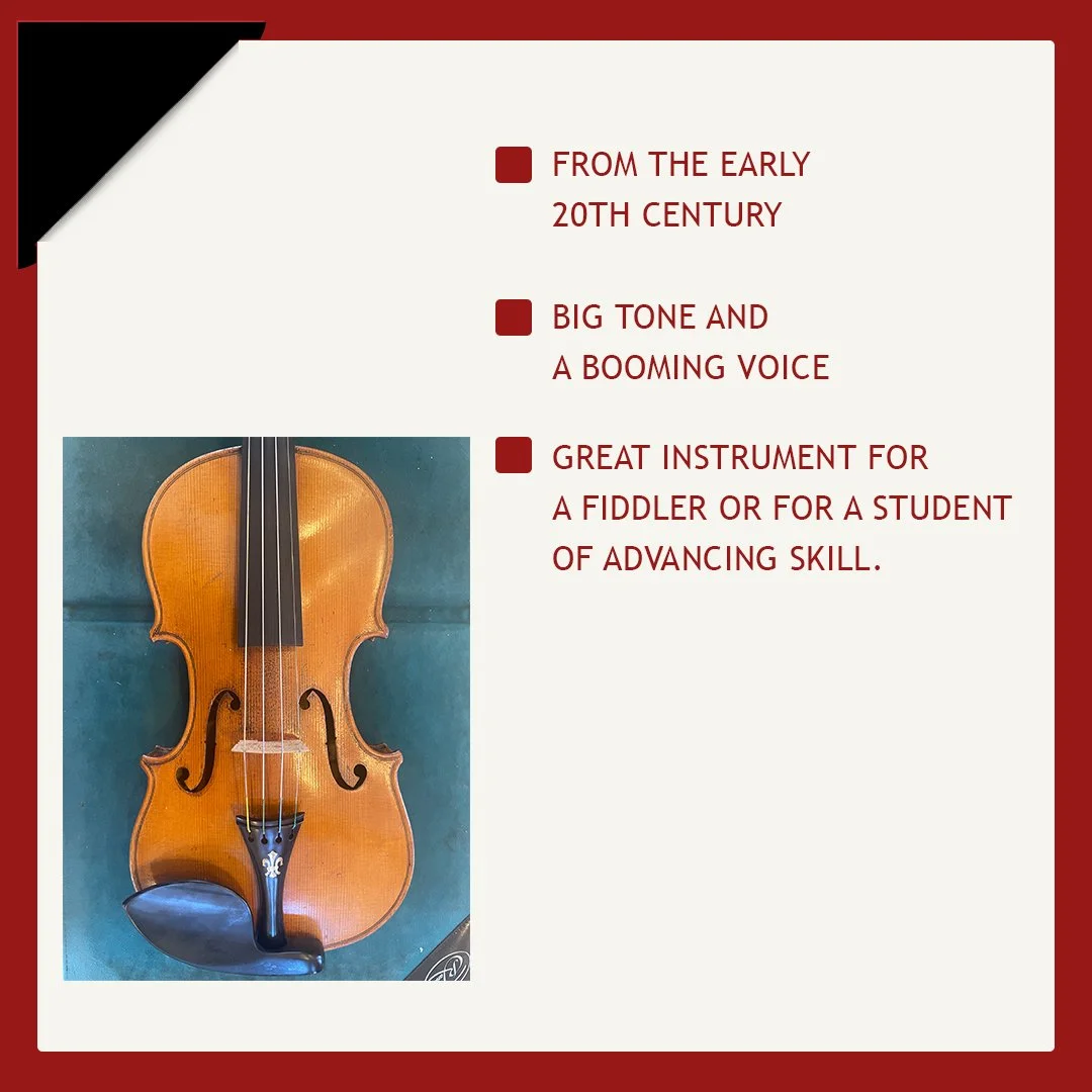 Pre-Owned Violins For Sale — Vermont Violins