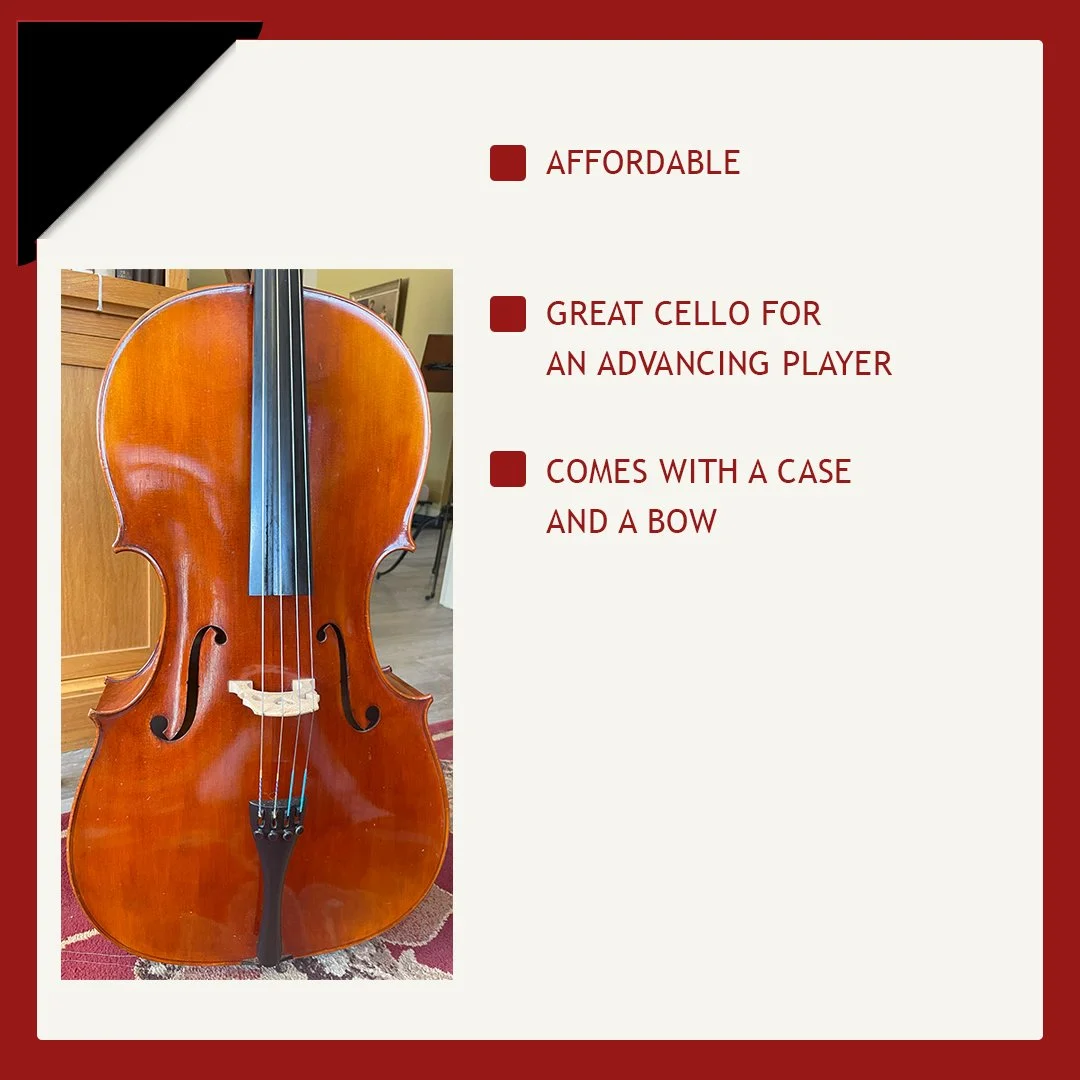 Pre-Owned Cello For Sale — Vermont Violins