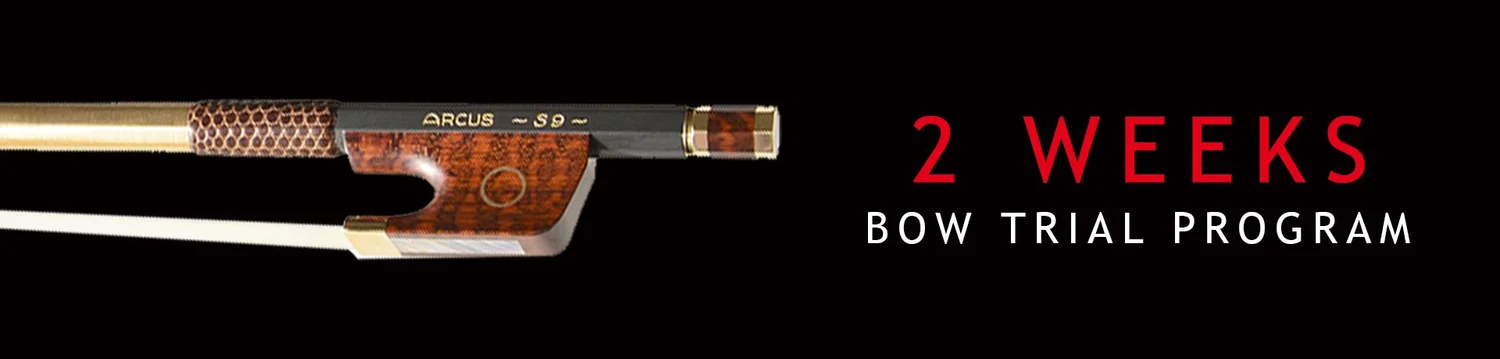 Arcus Cello Bows Entire Range — Vermont Violins