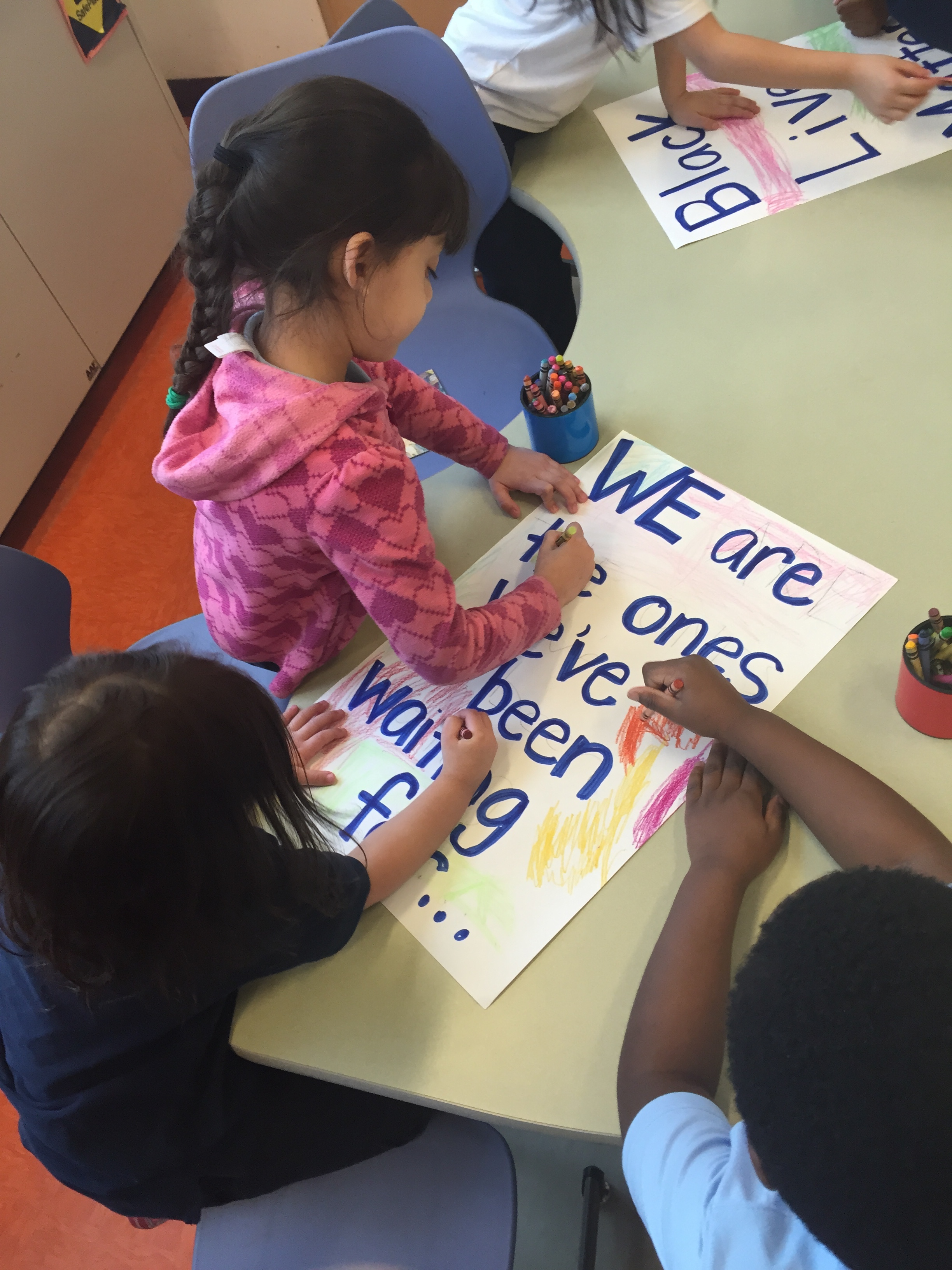 Unity March and Black Lives Matter Kindergarten Mural — D.C. Area ...