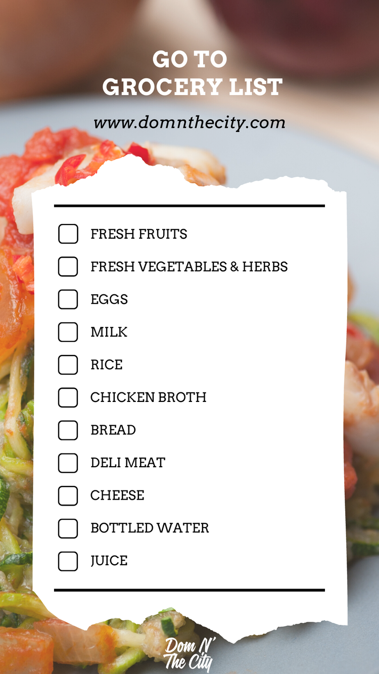 How to Make Your Grocery Store Run Count | Dom N' The City