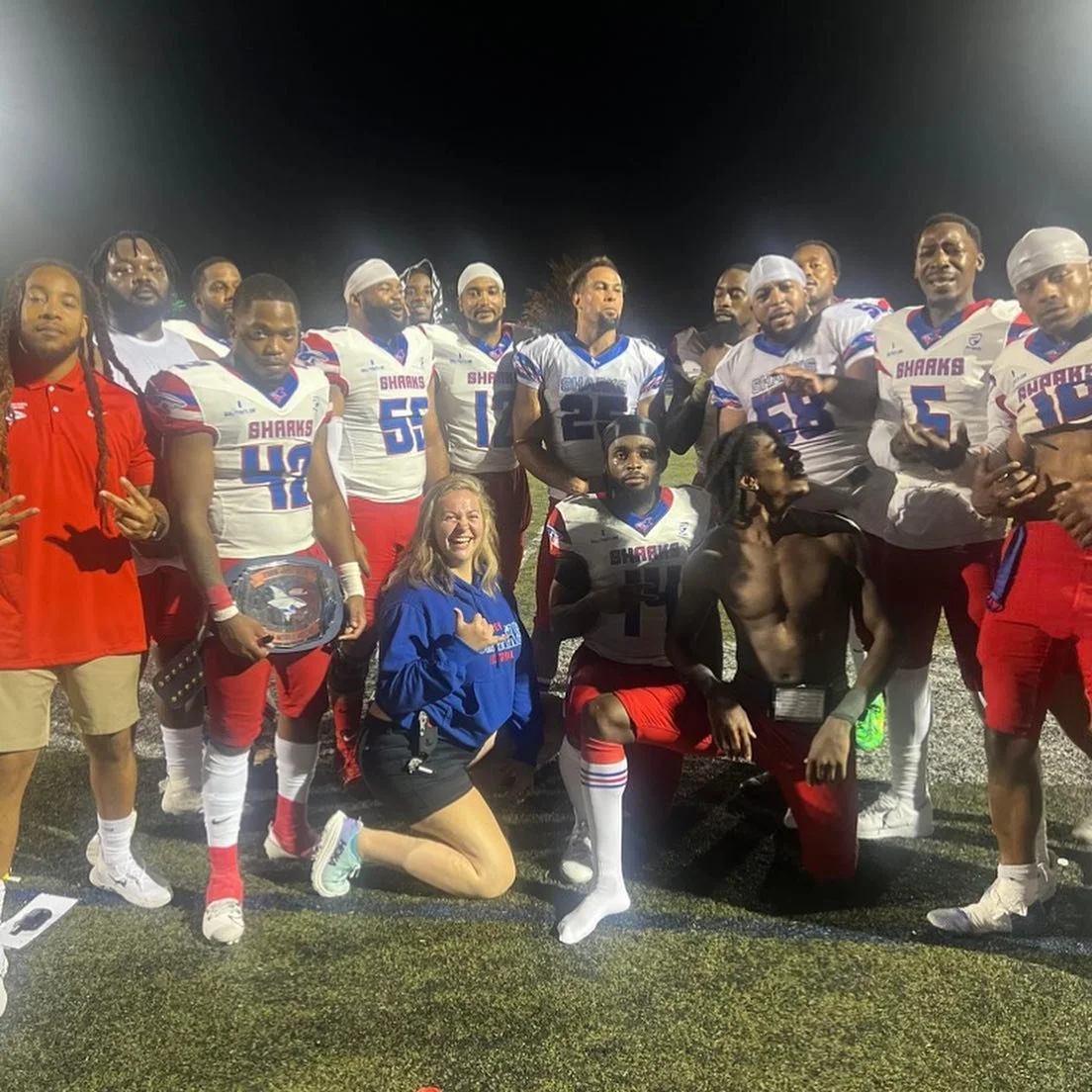 WEEK 6 - VS CHIEFS — JERSEY SHARKS