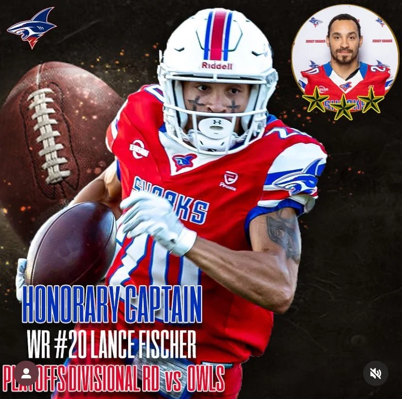 WEEK 10 VS RAIDERS — JERSEY SHARKS