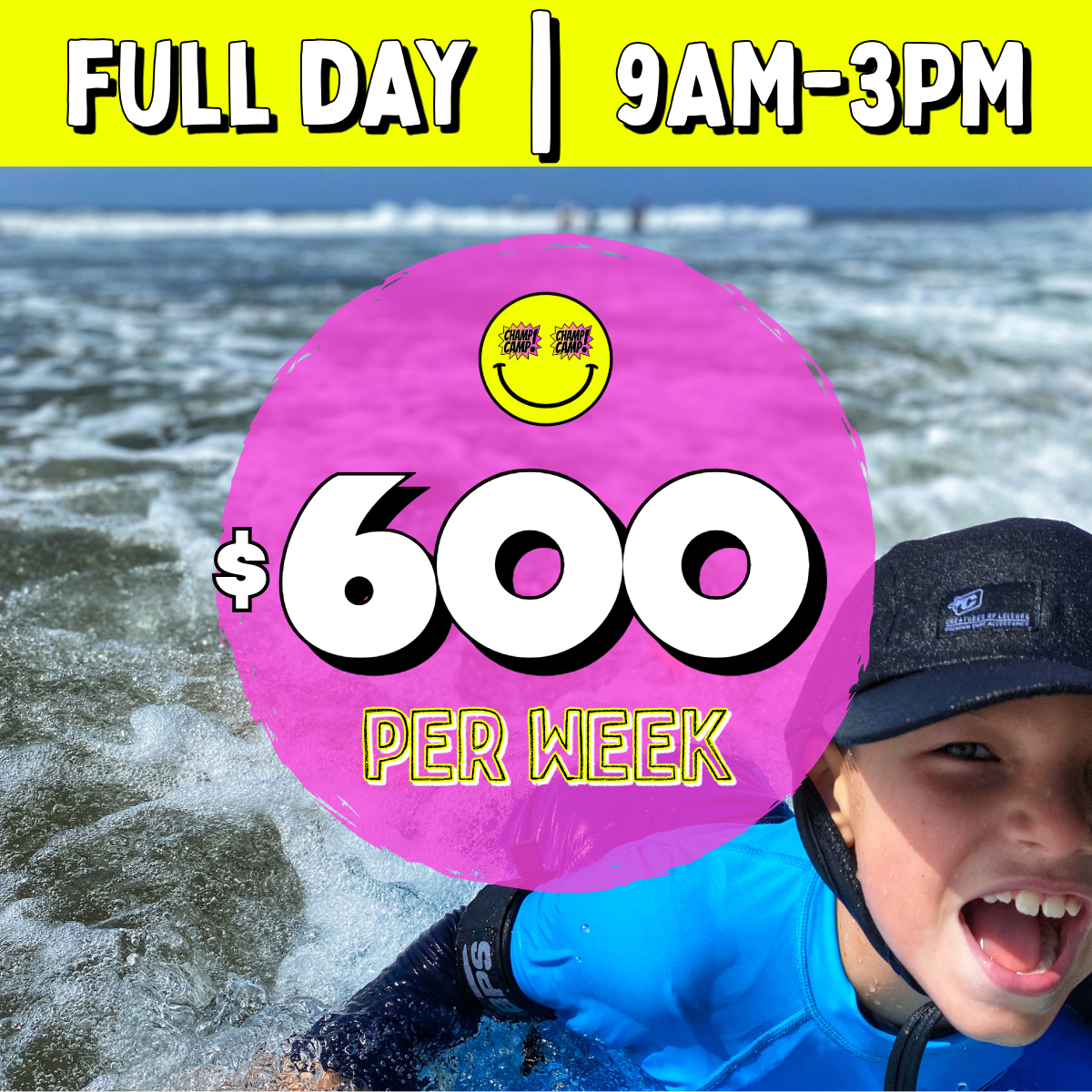 Boogie Board Camp | Champ Camp — Champ Camp!