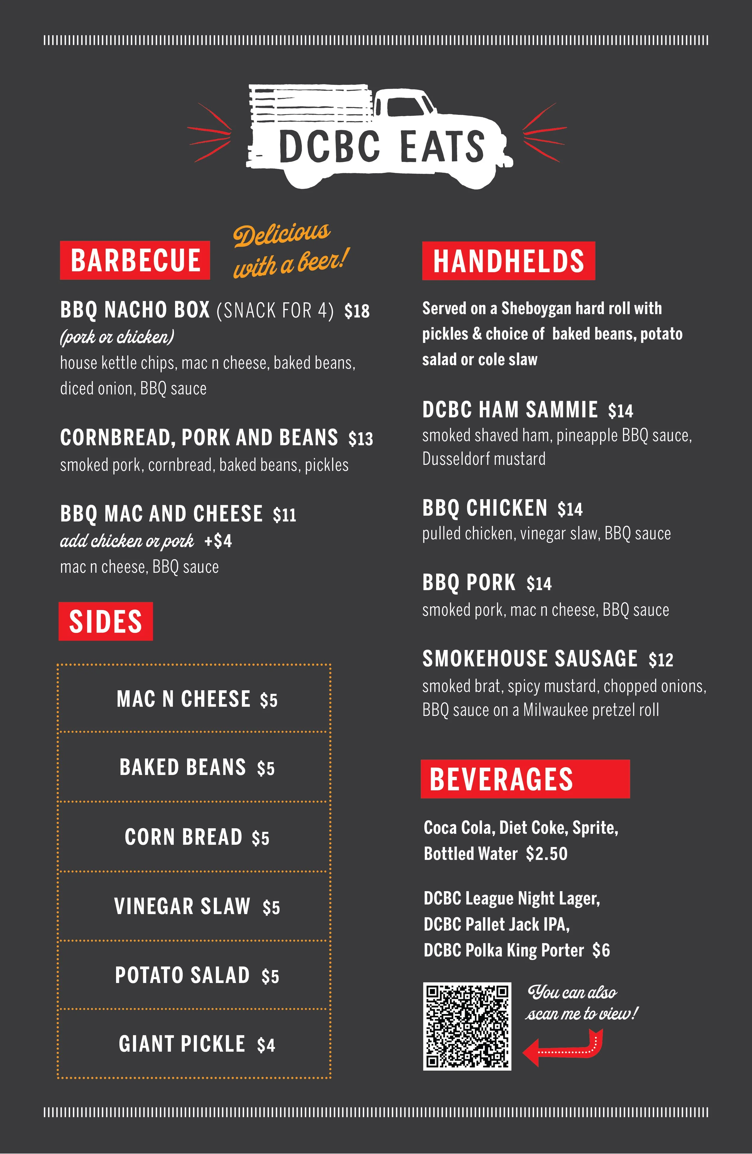 DCBC Eats - New Food Option at: — Door County Brewing Co.