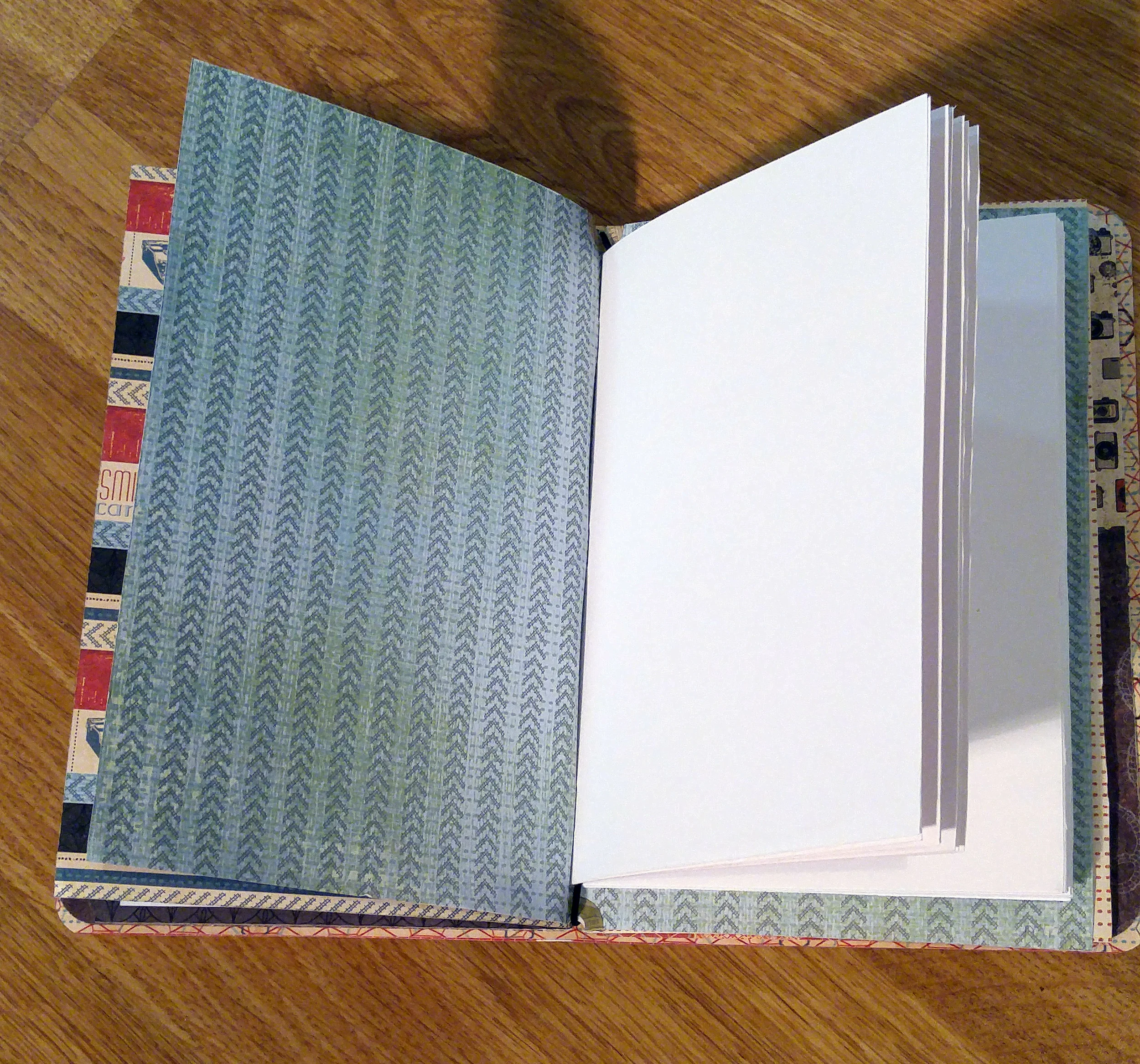 Midori Style Journal — Mixed Media Pigeon