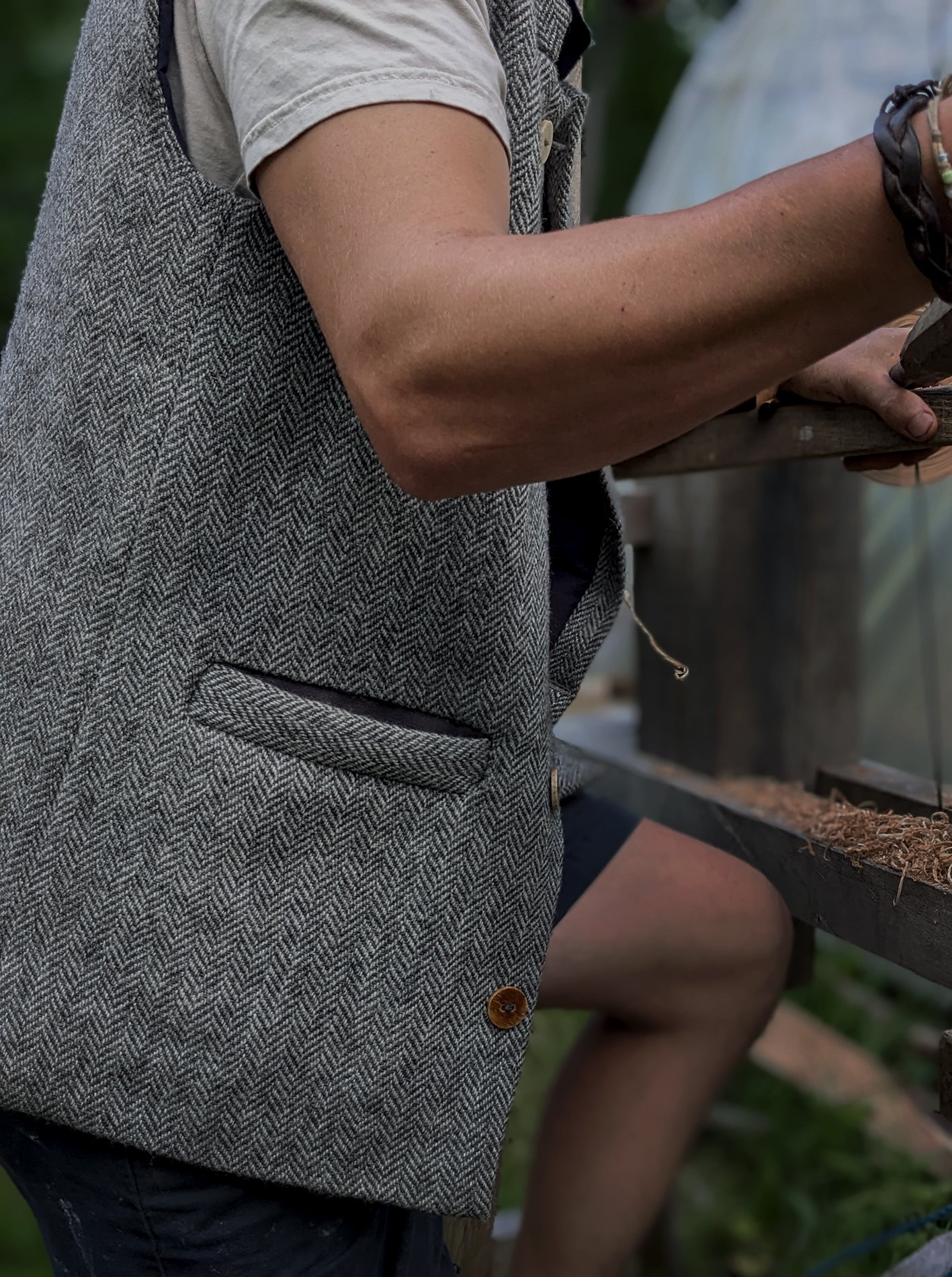 Welsh Tweed Gilet — Carpenter and Cloth