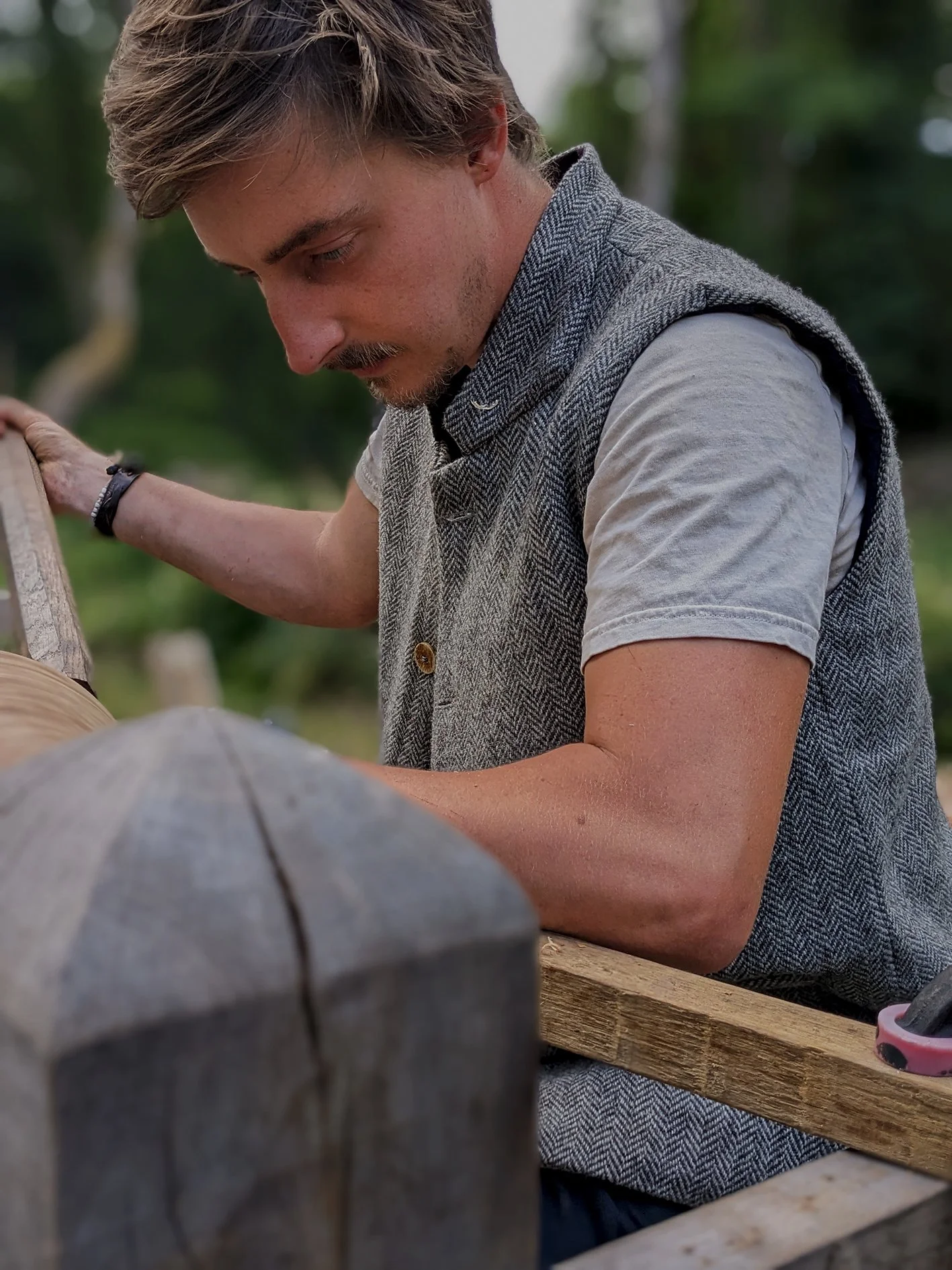 Welsh Tweed Gilet — Carpenter and Cloth